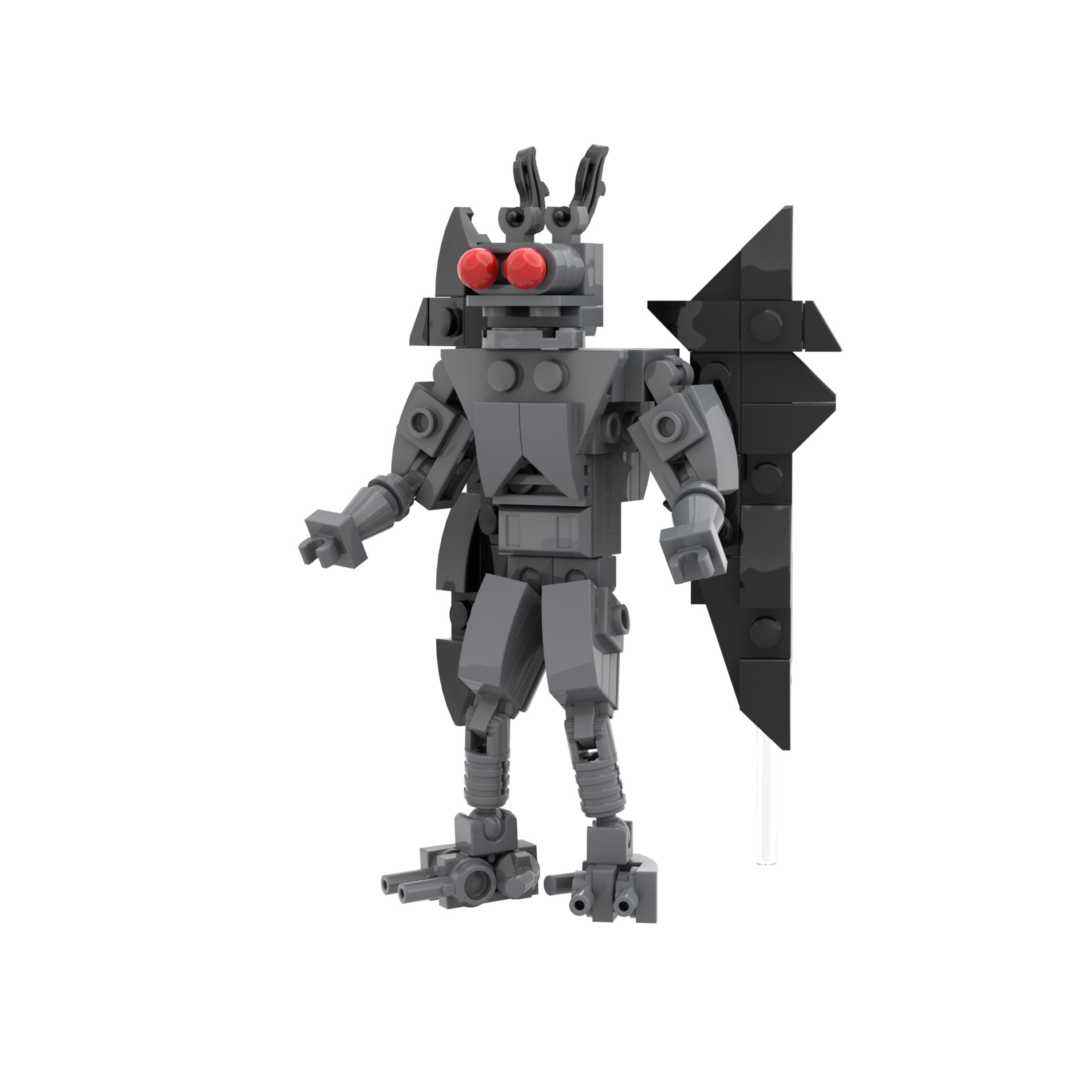 Mini Mothman Brick Set | Northwoods Bricks
