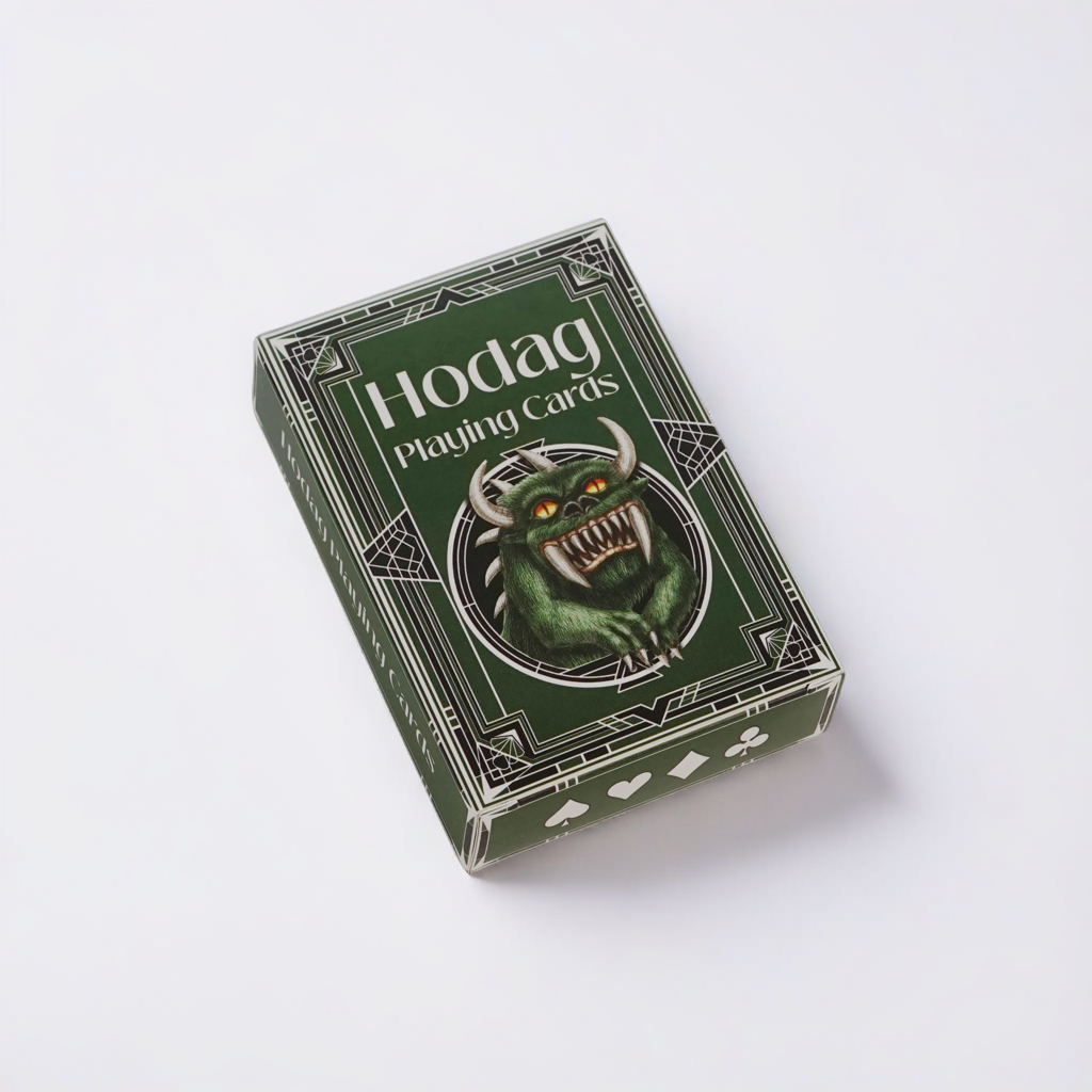 Classic Hodag Playing Cards – Waterproof PVC Deck | Northwoods Bricks ...